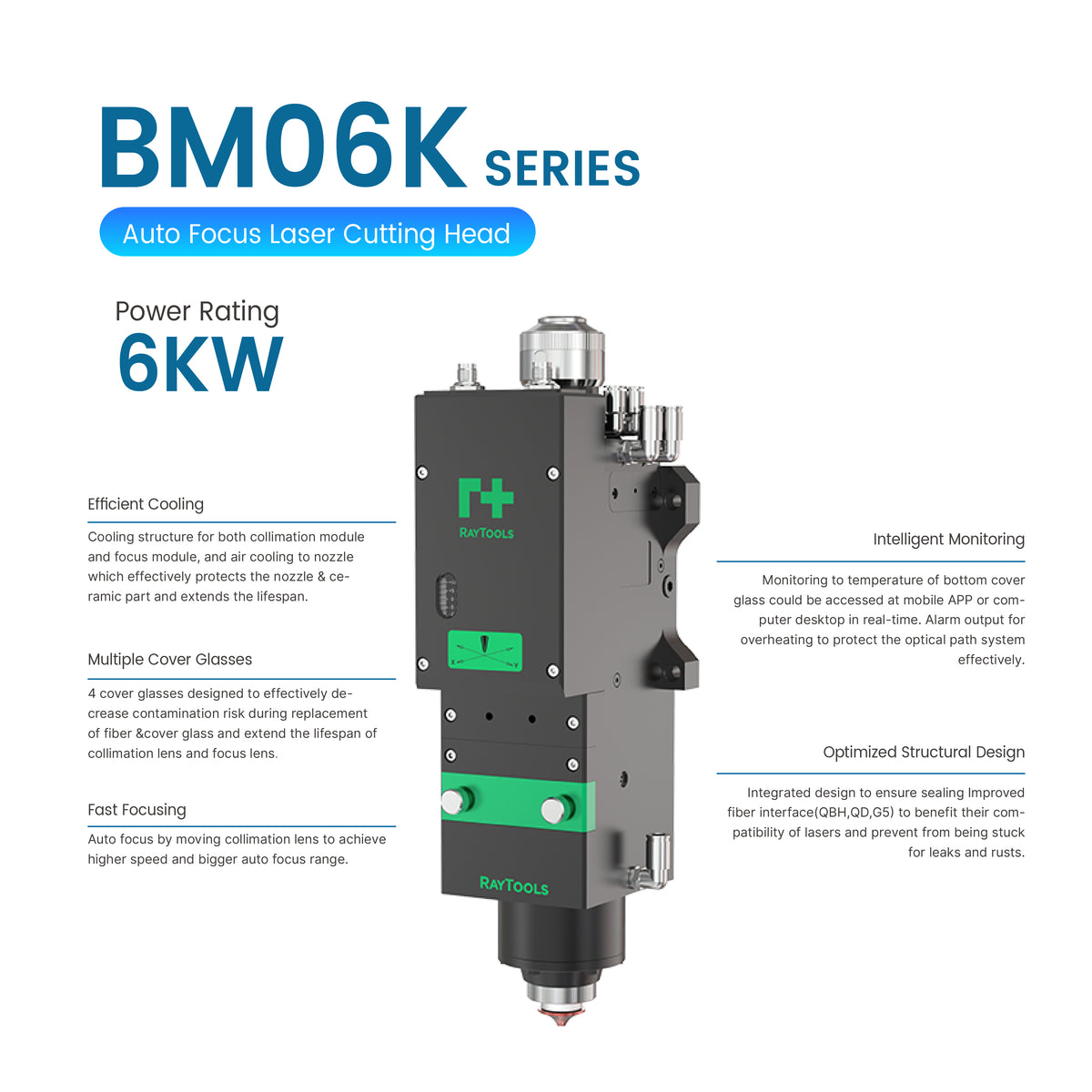 SENFENG Fiber Laser Cutting Head BM06K – SENFENG TOOLS
